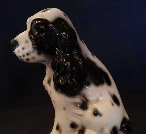 Статуэтка фарфор собака