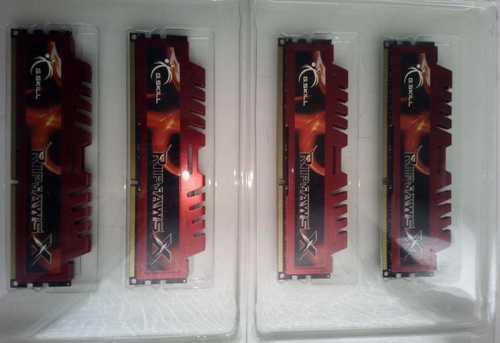 Оперативная память G.Skill Ripjaws X Red DDR3 2400