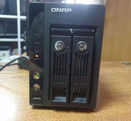 Сетевое хранилище qnap TS 259 pro + 2 HDD на 4tb