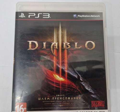 Игровые диски. Sony Playstation 3 Diablo