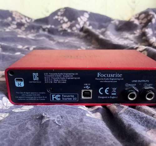 Focusrite scarlett 2i2 2nd gen