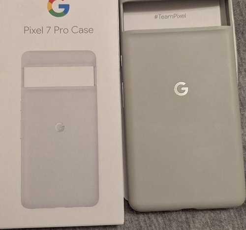 Чехол для Google Pixel 7 pro оригинал белый