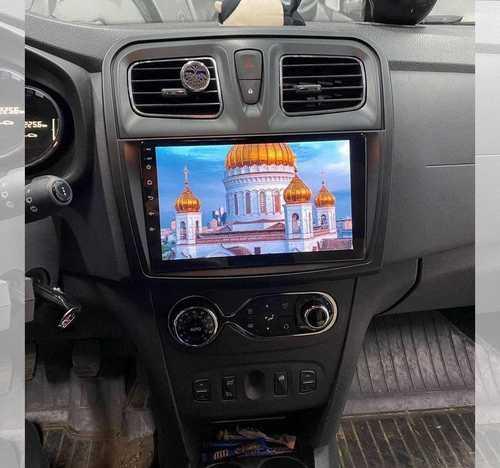 Штатная android магнитола Teyes CC3L 4/32Renault Logan