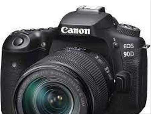 Фотоаппарат Canon EOS 90 D KIT 18-135 MM nano