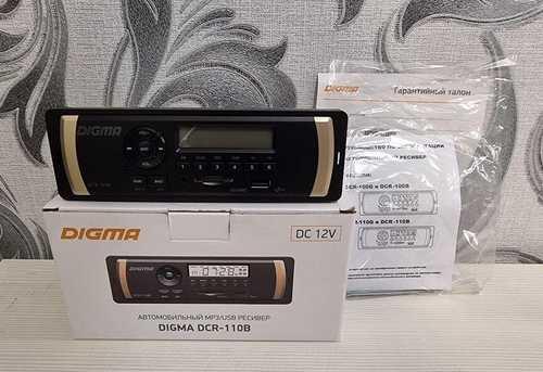 Автомагнитола Digma DCR-110B