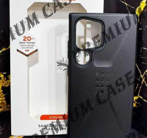 Чехол UAG Civilian/Samsung Galaxy S24 Ultra/Black