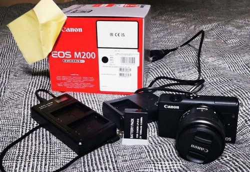 Компактный фотоаппарат Canon EOS M200