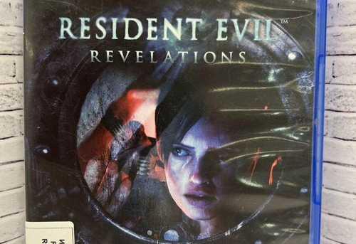 Игра для PS4 Resident evil Revelations