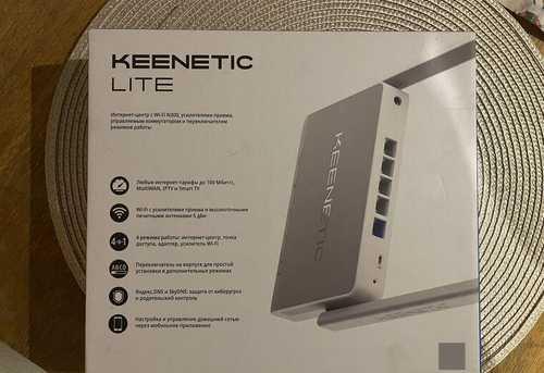 Роутер keenetic lite