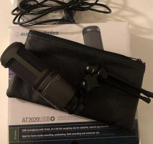 Микрофон audio technica AT 2020 usb