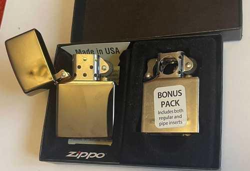 Зажигалка zippo bonus pack