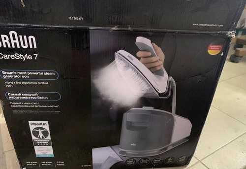 Утюг с парогенератором Braun CareStyle 7 Pro IS 72