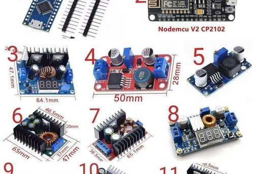 Ардуино Нано Arduino nano, комплектующие