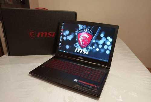 Мощный MSI core i5-8300H + GTX 1050