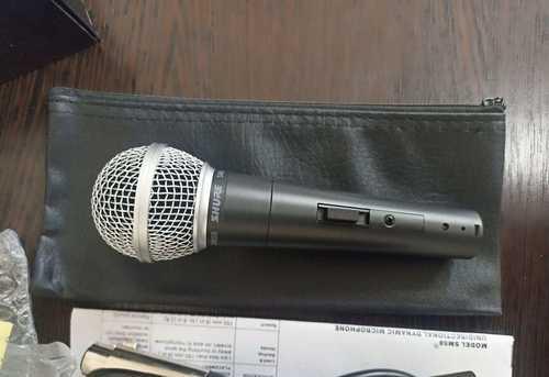 Микрофон shure sm 58. С выключателем