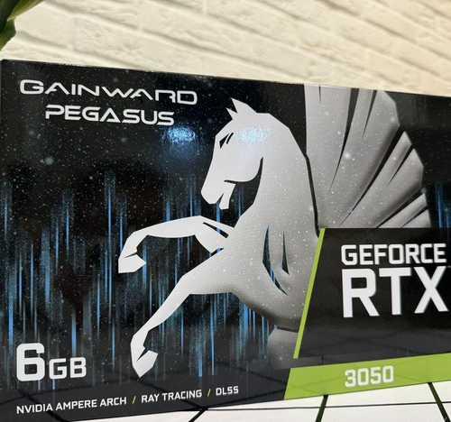 Видеокарта Nvidia Geforce RTX 3050 новая