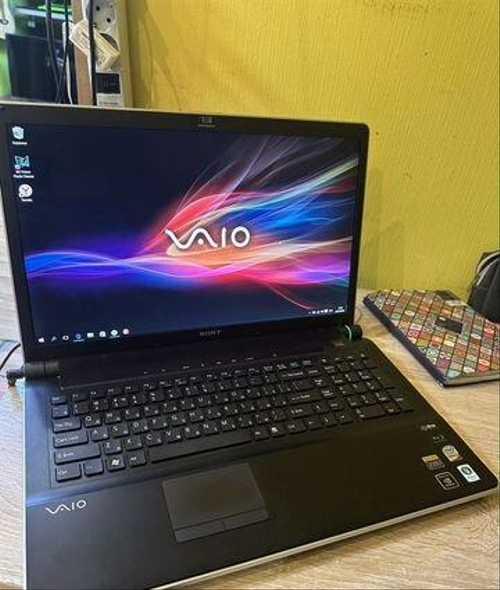 Огромный Sony Vaio 18.4 Intel/2.4ghz/4/256SSD/FHD