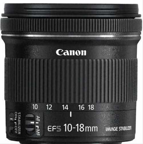 Объектив Canon EF-S 10-18