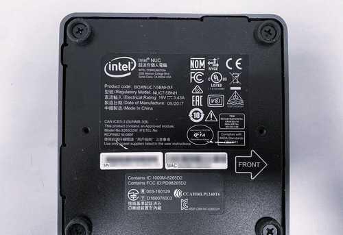 Неттоп Intel NUC 7 Home boxnuc7I5bnhxf