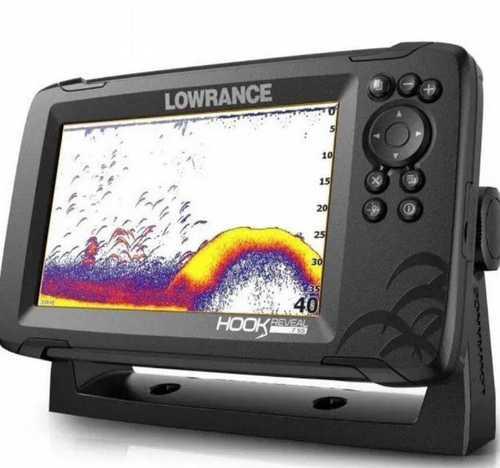 Эхолот Lowrance hook 7 reveal splitshot 83/200