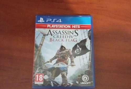 Диск на PS4 Assassin's Creed IV Black flaG