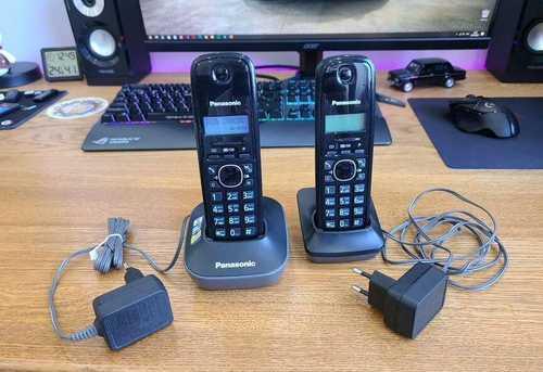 Радиотелефоны Panasonic 2 трубки