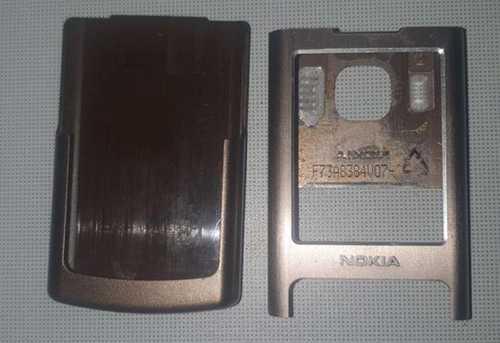 Корпус для Nokia 6500 Classic коричн оригинал