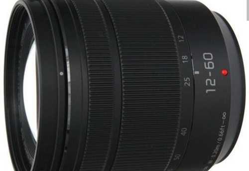 Новый Panasonic 12-60mm f/3.5-5.6 Lumix G