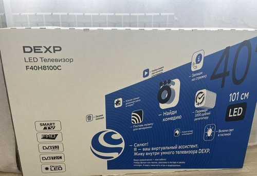 Новый FullHD 40" (101 см) Салют TB Dexp WiFi Smart