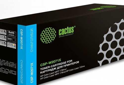 Картридж лазерный Cactus CSP-W2071X 117X голубой