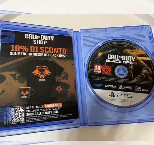 Call of Duty Black Ops 6 ps5 диск (б/у)