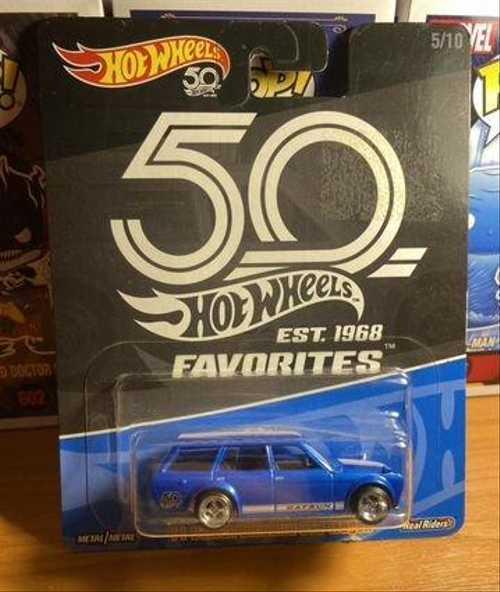 Hot wheels premium 71 datsun 510 wagon