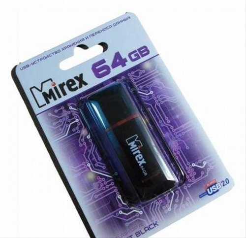 USB флешка 64GB 3.0 Mirex Knight Black
