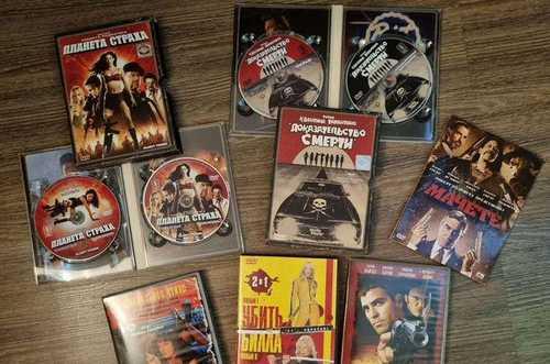 Коллекция DVD с фильмами Тарантино