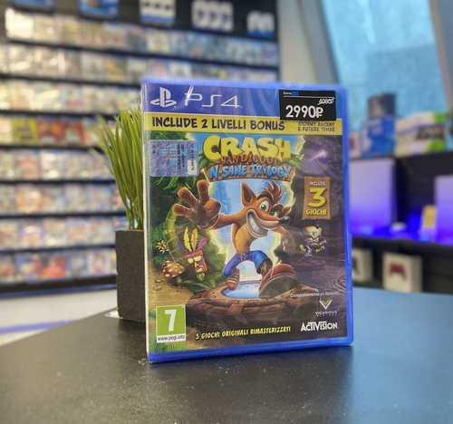 Crash Bandicoot n sane trilogy ps4