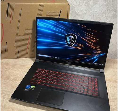 Игровой ноутбук MSI GF 76, rtx 3050