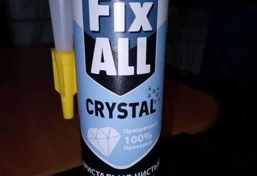 Герметик Fix All crystal и Flexi чёрный 290 мл