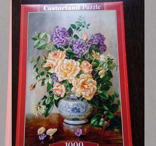 Пазл 1000 деталей Castorland floral