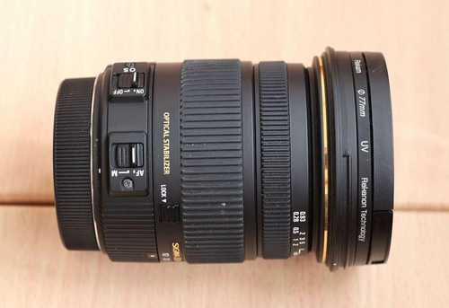 Объектив sigma 17-50mm F2.8 EX DC OS для Canon