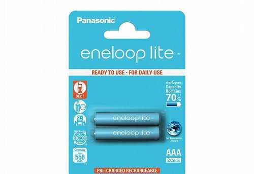Аккумулятор Panasonic Eneloop Lite AAA 550 2BP (BK