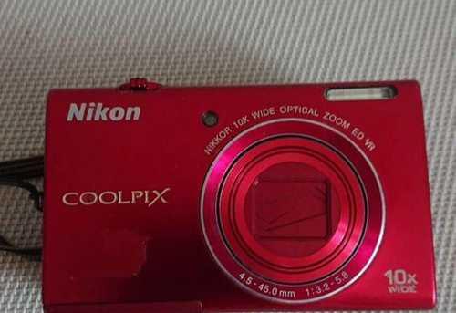 Цифровая фотокамера Nikon coolpix s 6200