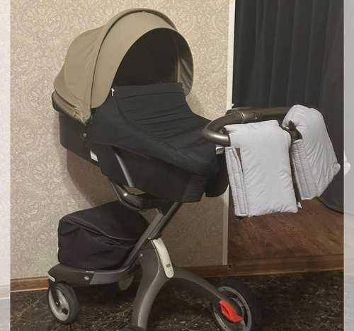 Коляска stokke xplory 3 в 1