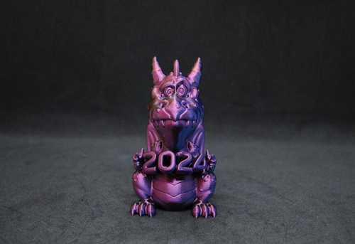 Новогодний сувенир,игрушка на Ёлку Дракон 2024