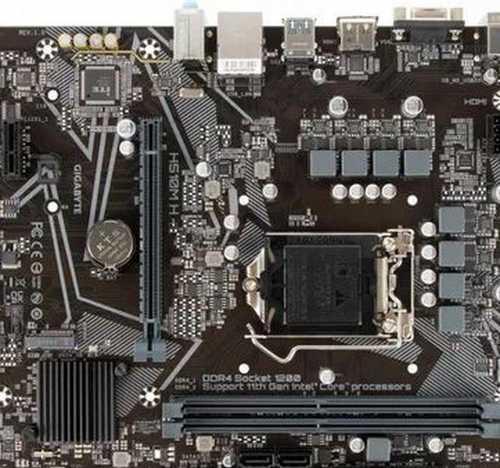 Материнская плата Gigabyte H510M H, LGA 1200, Inte