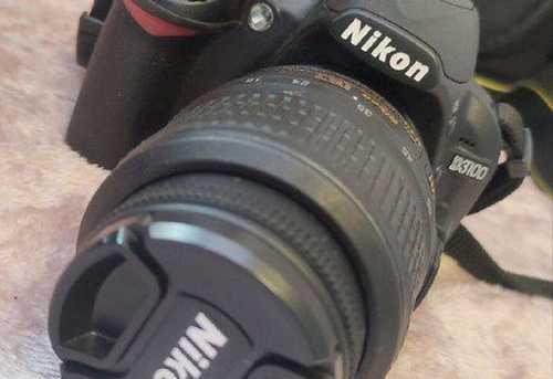 Зеркальный фотоаппарат Nikon D3100 полный комплект