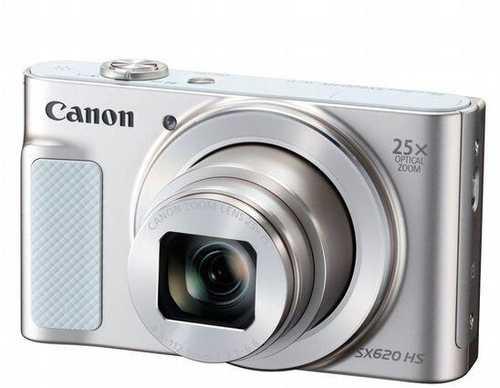 Фотоаппарат canon PowerShot SX620 HS, белый