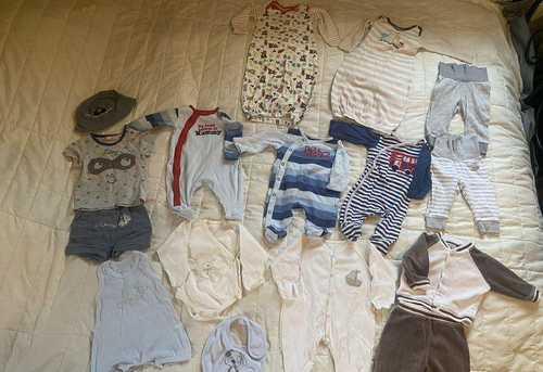 Одежда для мальчика 62 размер комплект пакетом
