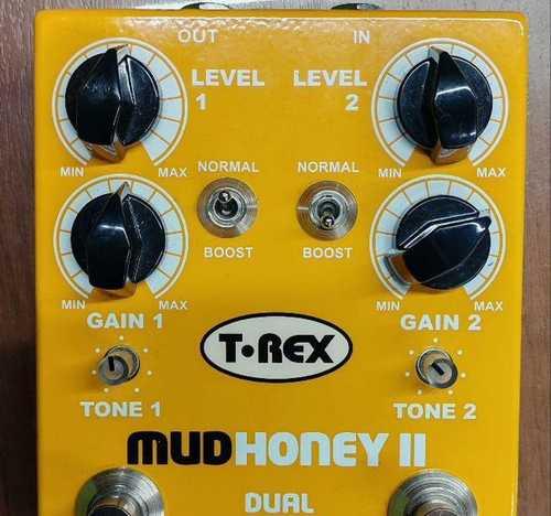 Дисторшн педаль T-Rex dual Mud Honey II