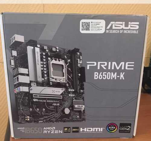 Материнская плата asus prime B650M-K (90MB1F60-M0E