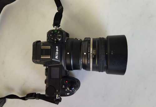 Камера Nikon Z6 + объектив Nikkor 50 mm 1,8